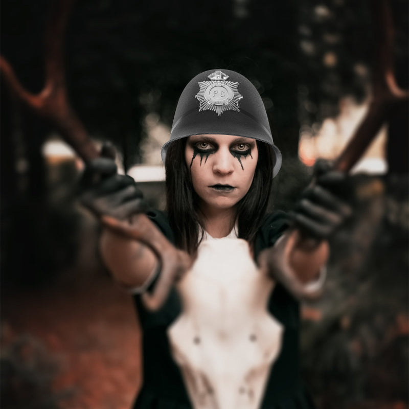 Beaira Party Cosplay Costume Badge Police Cap Hat Officer Performance ...